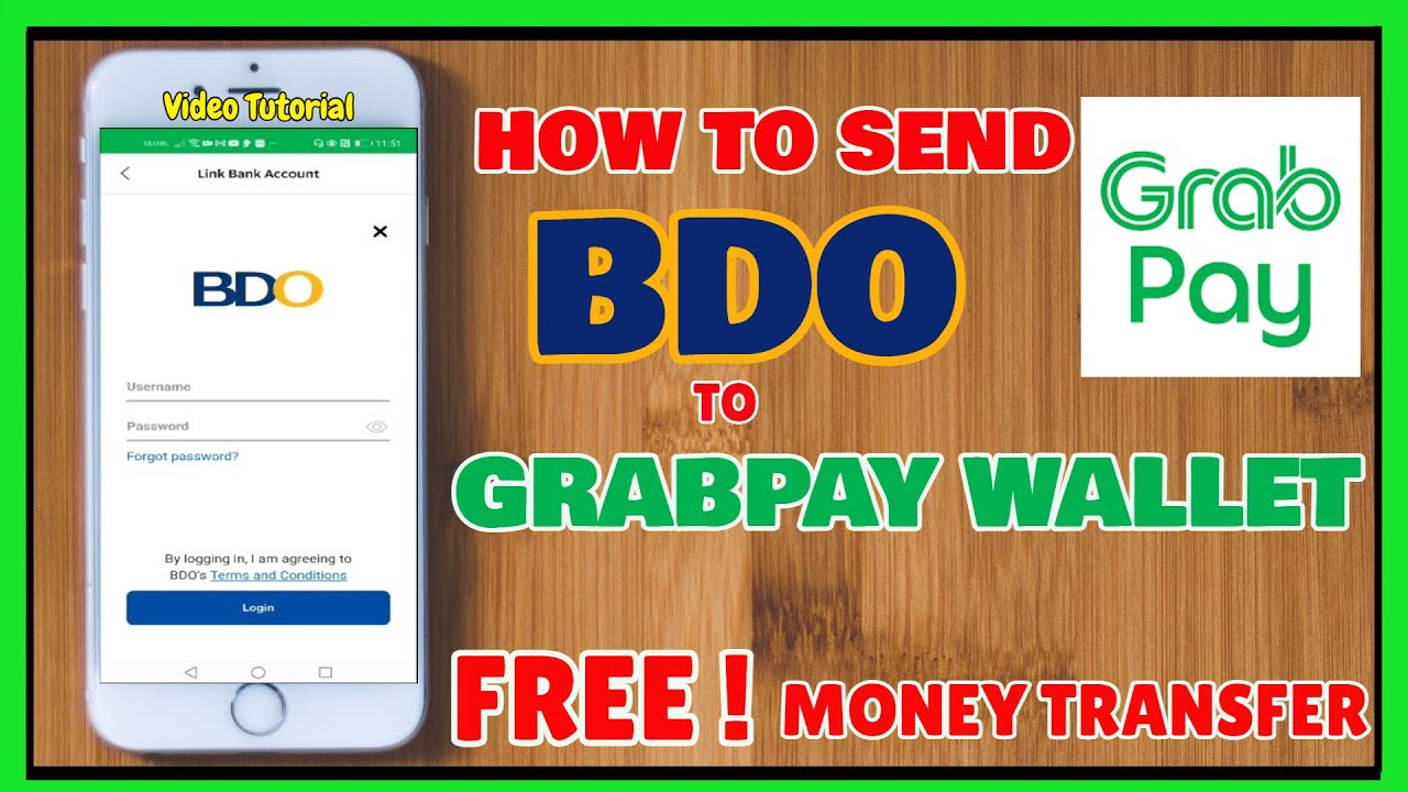 Grabpay BDO FREE CASH IN - How to link BDO bank in Grab Pay Wallet ...