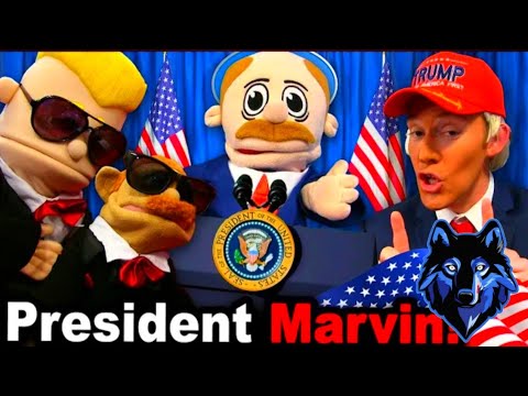 MARVIN MARVIN VS DONALD TRUMP! SML Movie: President Marvin! 🐺 # ...