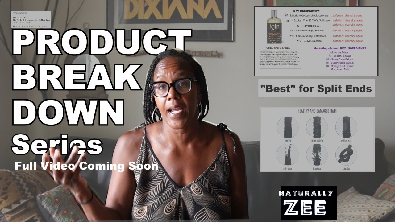 Natural Hair Journey - 10 Best Shampoos for 4C Hair Type - What R Split ...