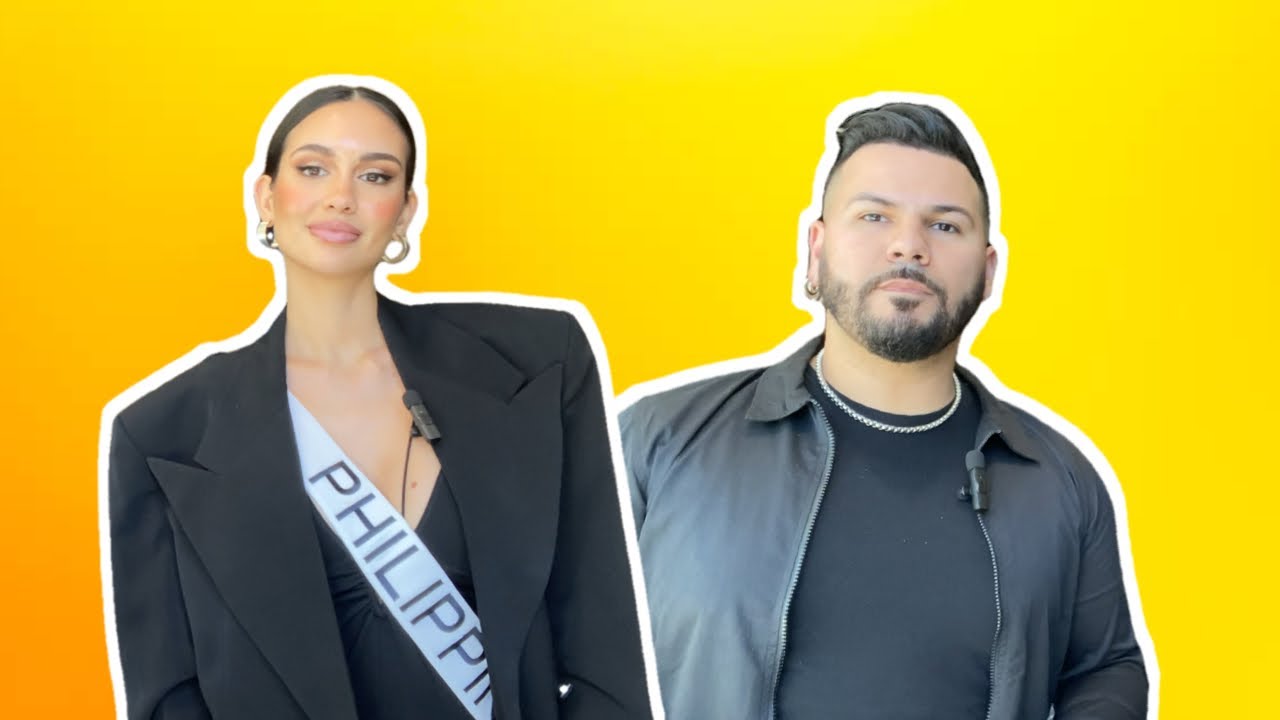 Exclusive interview #MissUniverse rehearsals with Miss Philippines ...