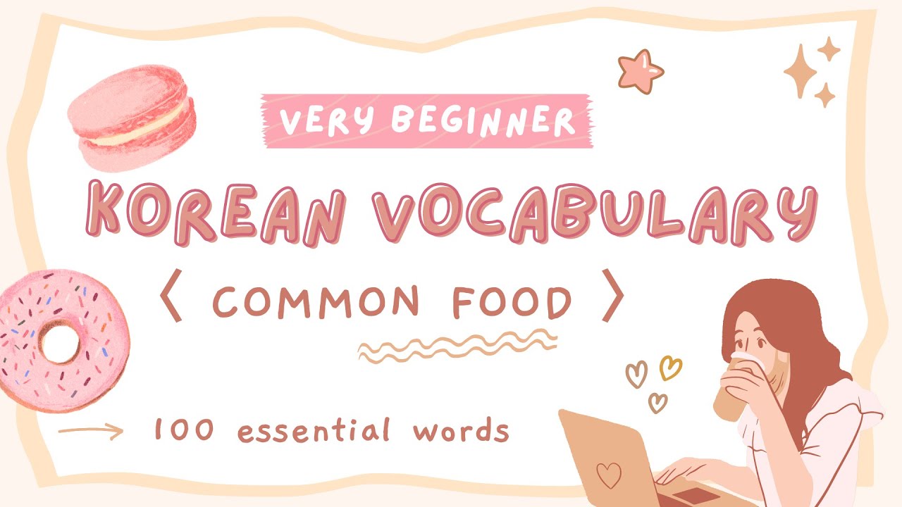 100 Korean Food Vocabulary You Need to Know ! - YouTube