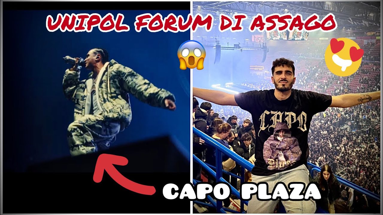 Parto per Milano per il concerto di CAPO PLAZA al Forum !!! 😱🤩 - YouTube