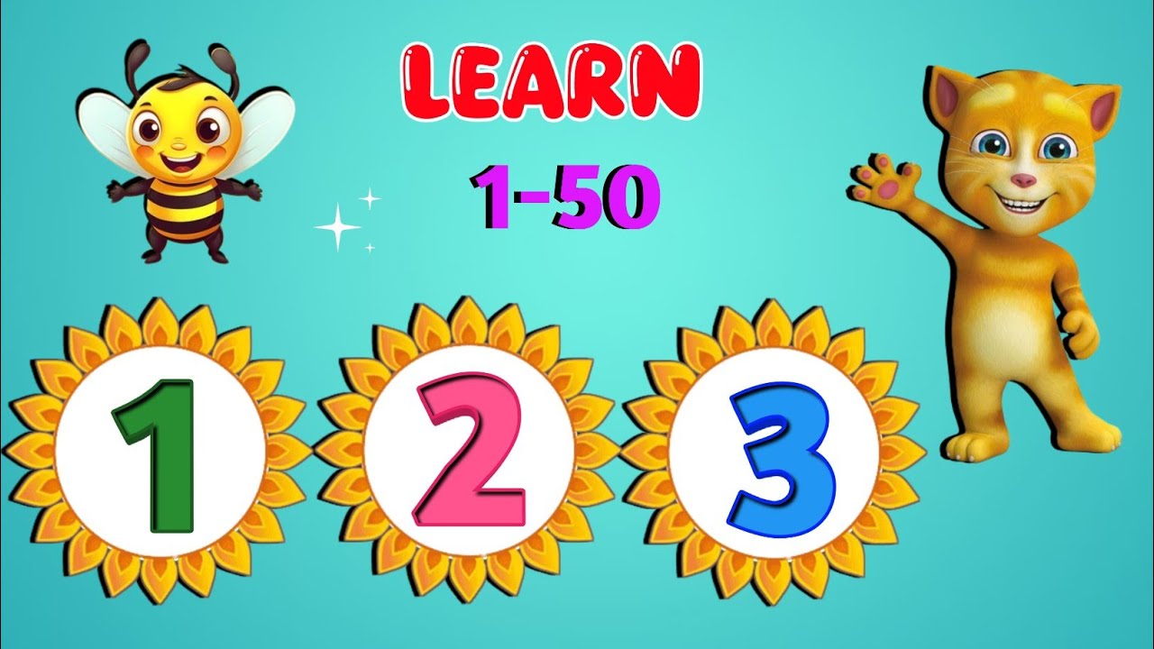 Counting 1 to 50|123 for Kids|123 Counting|Counting|Counting for Kids ...