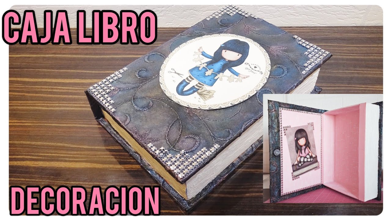 Hazlo Único: Inspiración para Decorar tu Caja Libro de Cartón Gorjuss ...