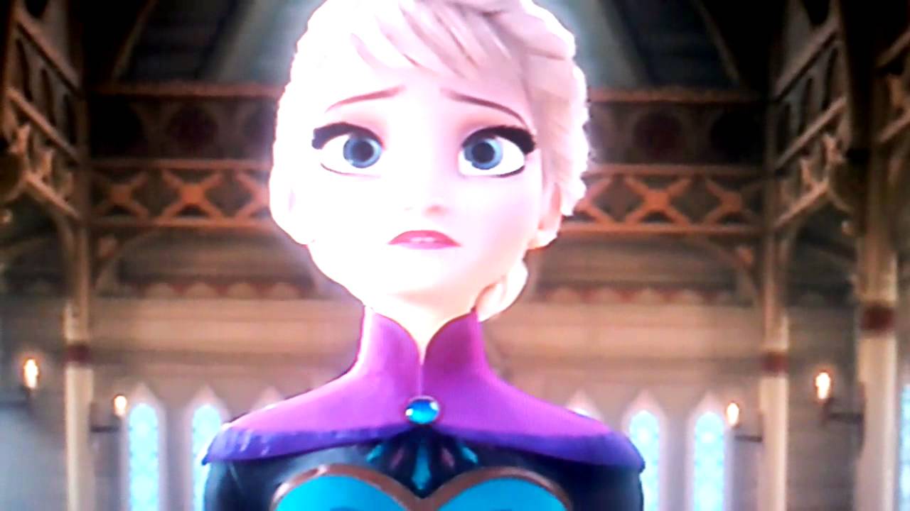 Frozen- Elsa becoming queen - YouTube