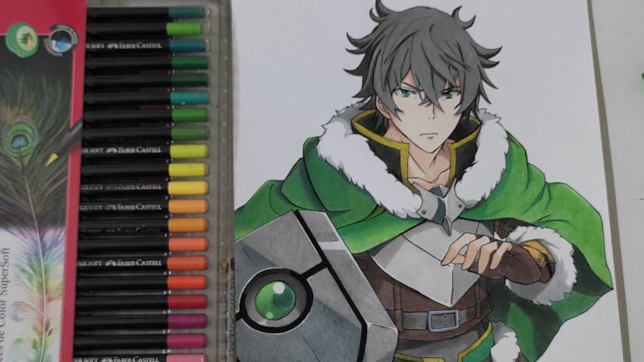 Speed Drawing Naofumi Iwatani | Tate no Yuusha no Nariagari - YouTube