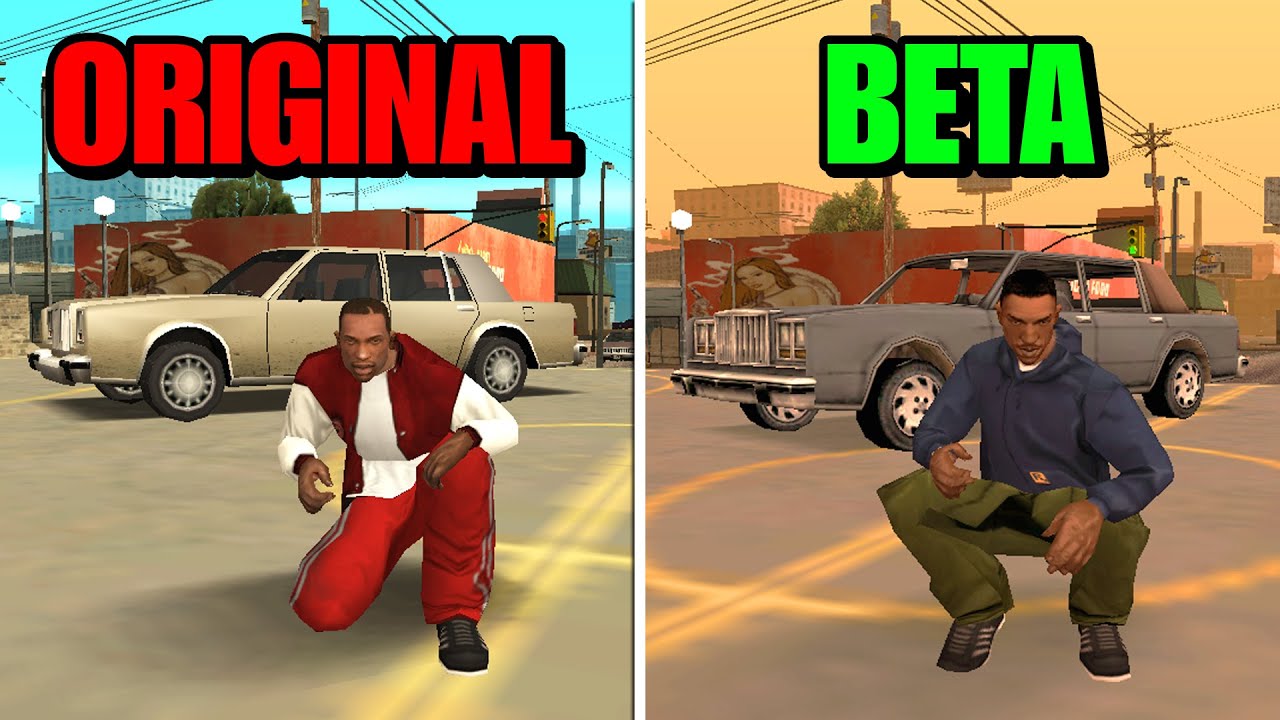 Este MOD TRANSFORMA GTA San Andreas en la VERSION BETA - YouTube