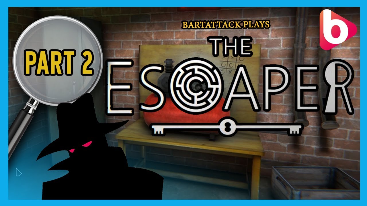 The Escaper: escape room game. Walkthrough PART 2 - YouTube