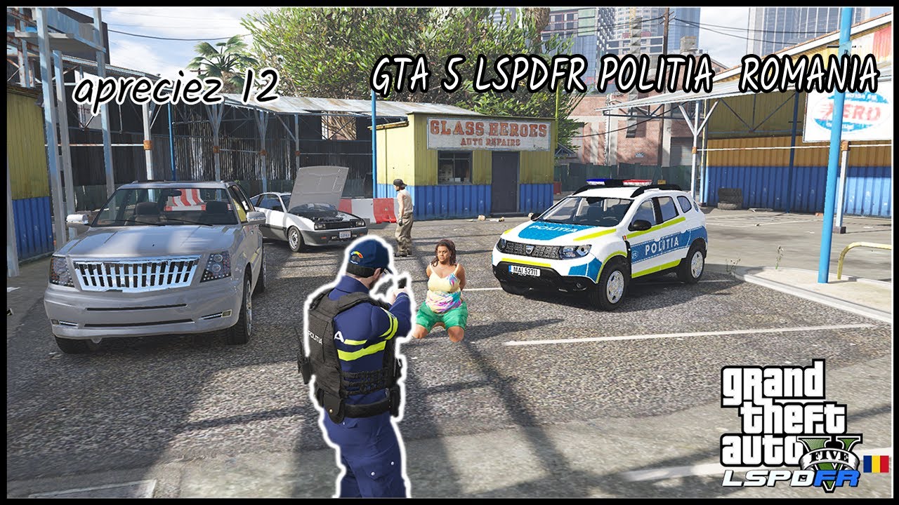 episodul gta 5 lspdfr politia România - YouTube