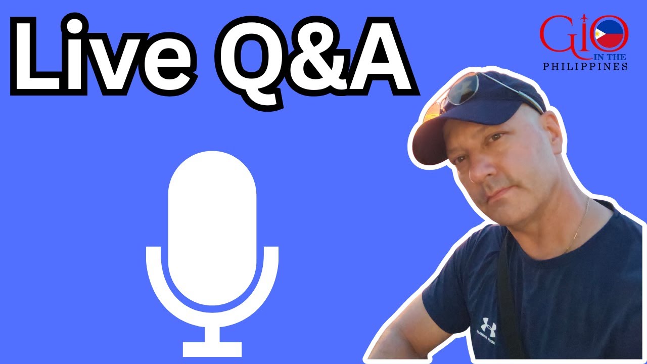 Live With Gio In The Philippines - Q&A! - YouTube