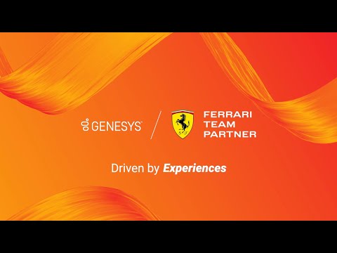 Teamwork and technology power performance for Genesys and Ferrari
