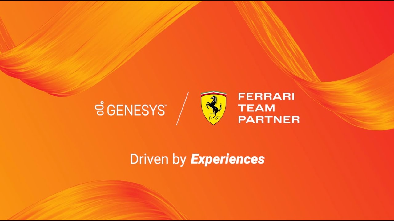 Teamwork and technology power performance for Genesys and Ferrari - YouTube