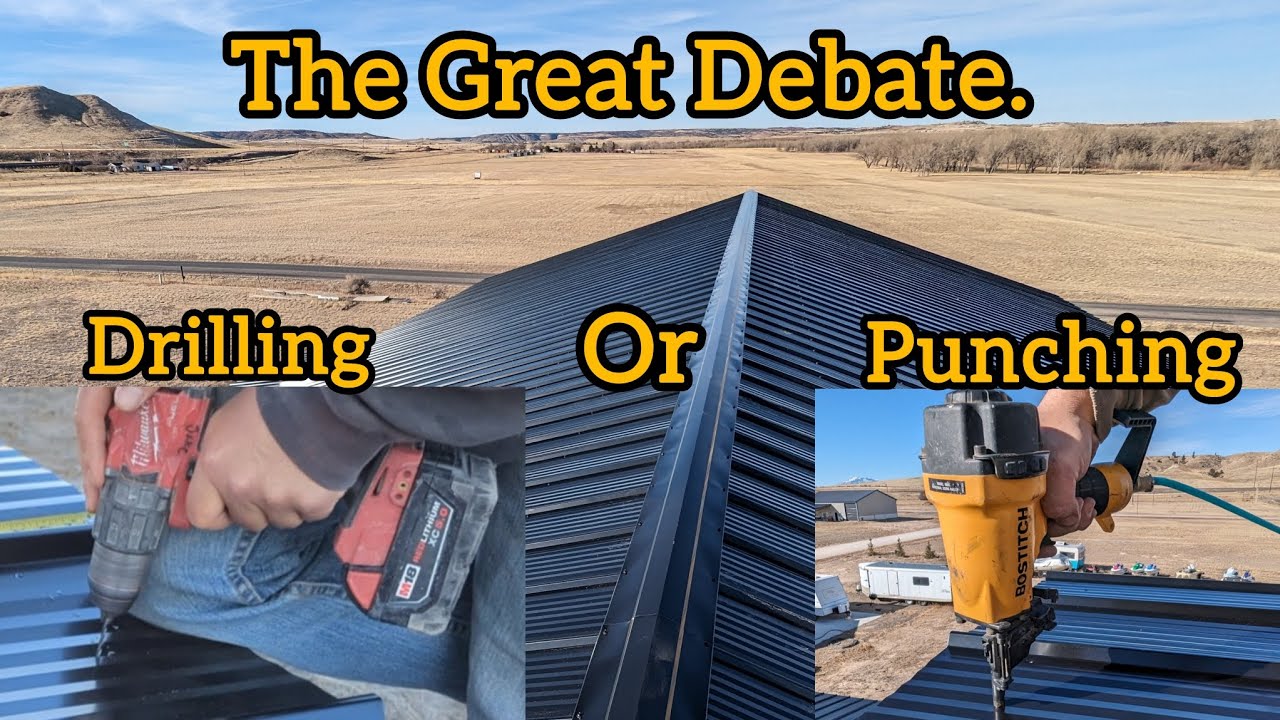 Drilling Versus Punching Your Metal. - YouTube