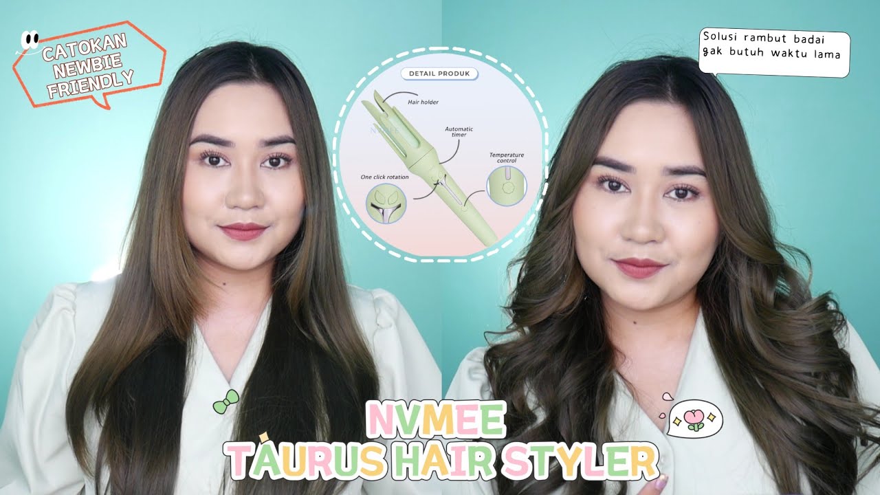 NVMEE -TAURUS HAIR STYLER REKOMENDASI CATOKAN UNTUK PEMULA ANTI RIBET ...