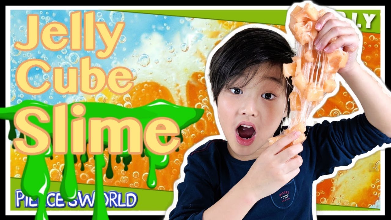 DIY Jelly Cube Slime Challenge How to make Jelly Cube Slime Video ...