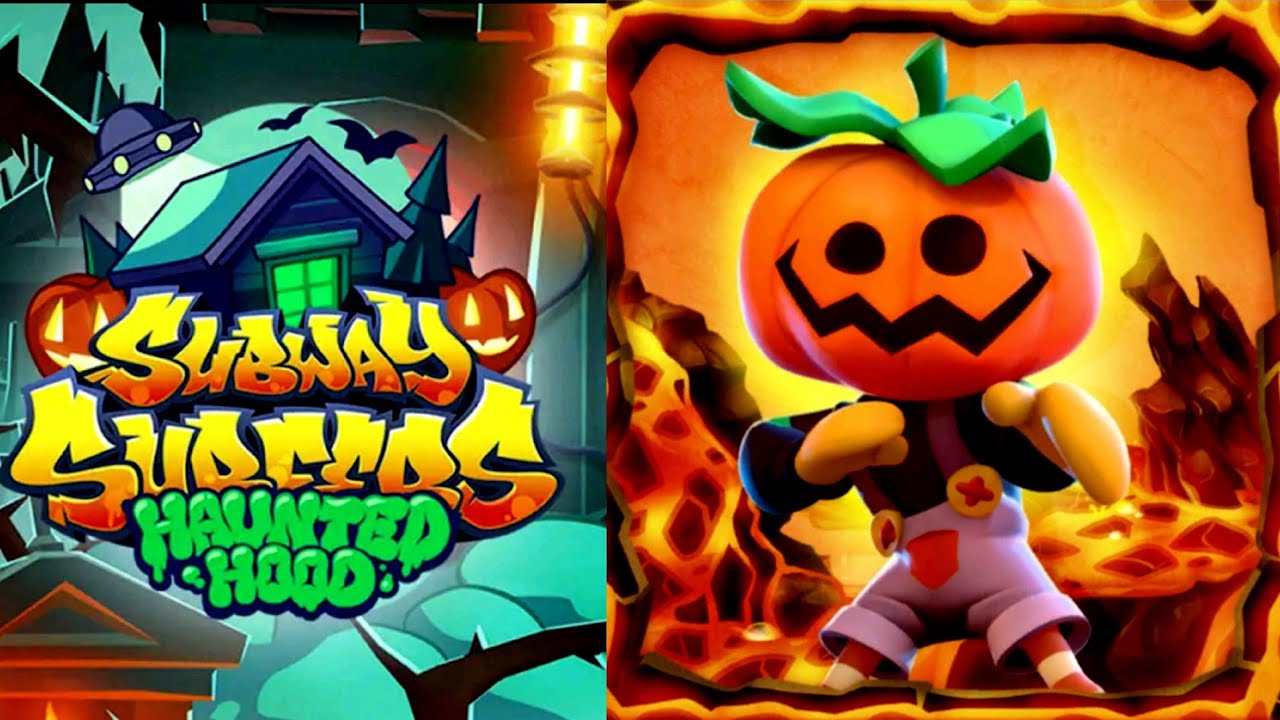 New Surfer: No Floor Challenge Floor is Lava Pumpkin Pete Haunted Hood ...