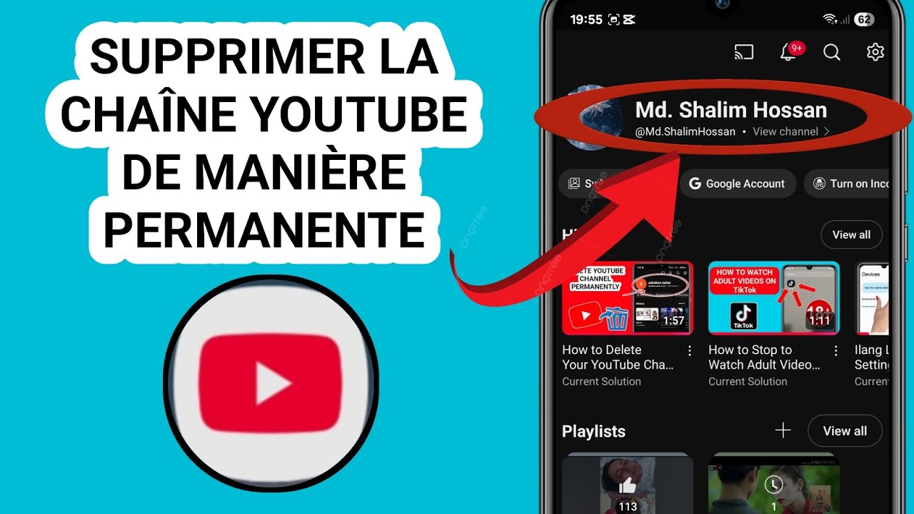 Comment supprimer définitivement votre chaîne ou votre compte YouTube. - YouTube