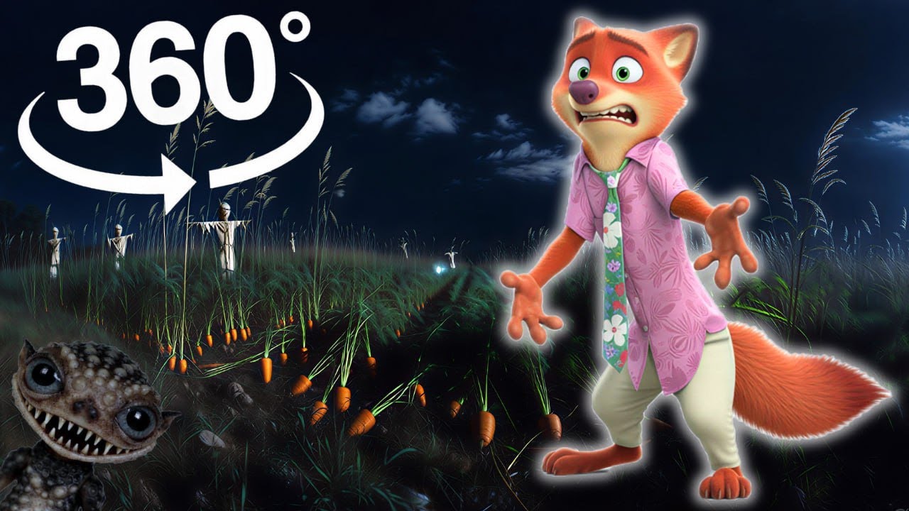 Can You Find Nick Wilde? 🦊👀 | Zootopia 360° VR - YouTube