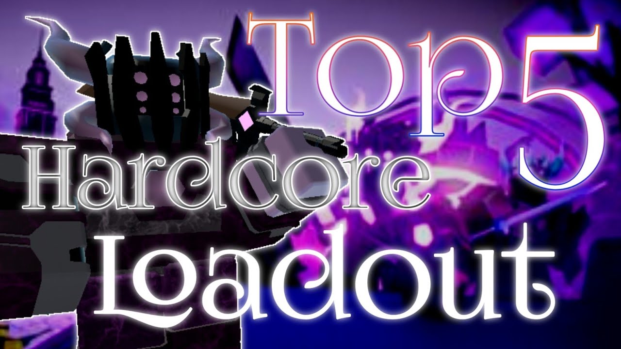 Top 5 hardcore loadout (play with random player) (Roblox Tower Defense ...