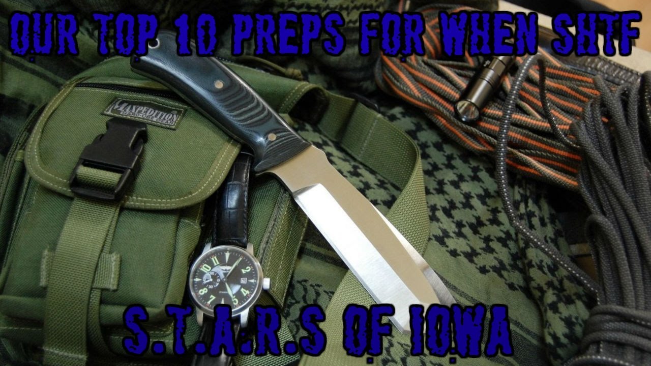 Our Top 10 Preps For When SHTF - YouTube