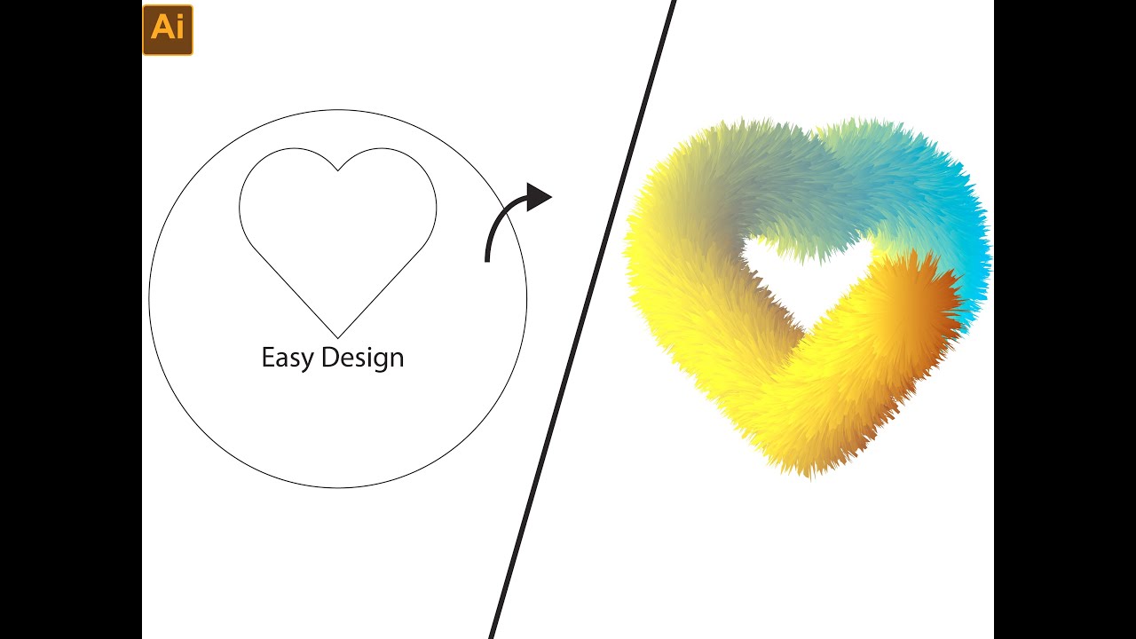 How to create a realistic 3D Sweet logo effect in Adobe Illustrator cc ...