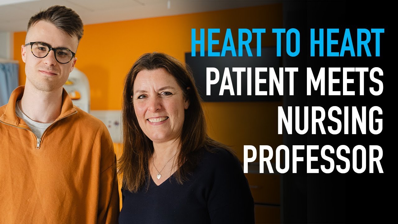Heart to heart: Heart patient meets first UK Professor of Congenital ...