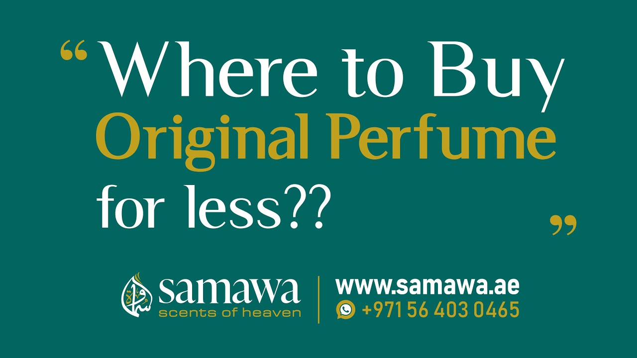 Where to buy Original designer perfume for less?? | Samawa Perfume ...
