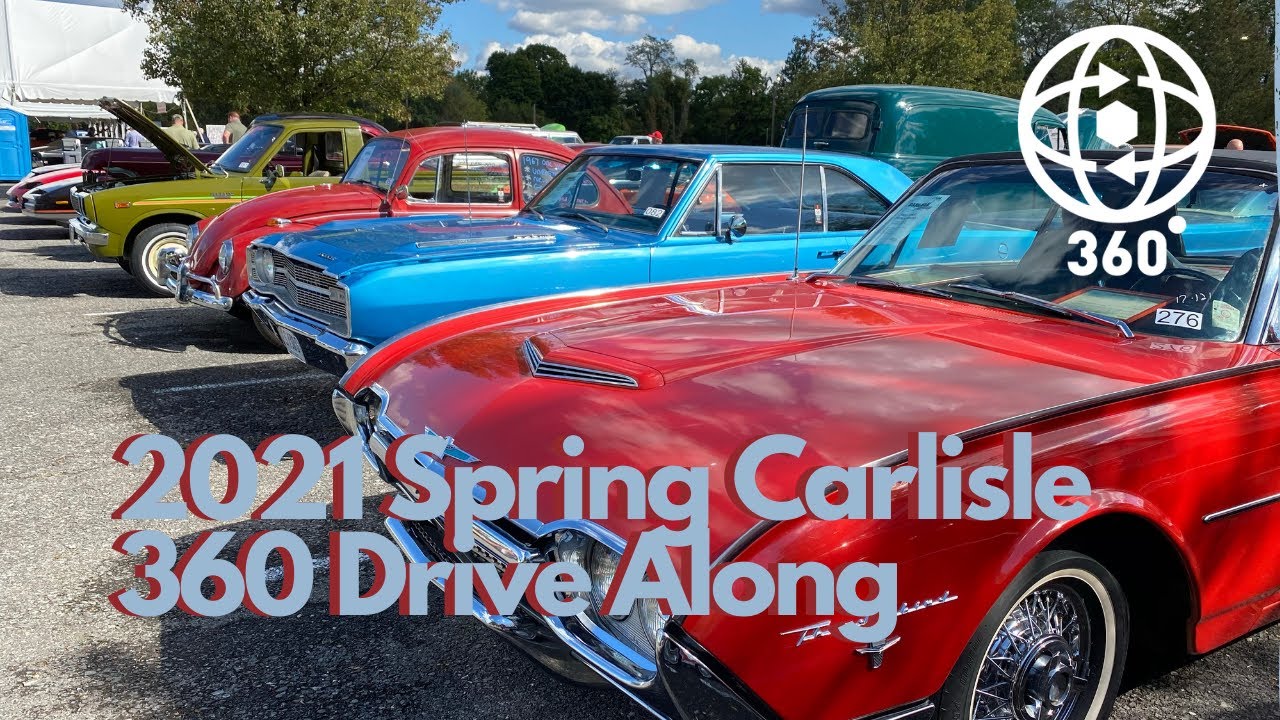 Spring Carlisle 2021 Ride Along in 360 Degrees! - YouTube