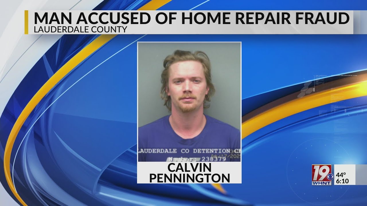 Man Accused of Home Repair Fraud | Feb. 18, 2025 | News 19 at 6 p.m ...
