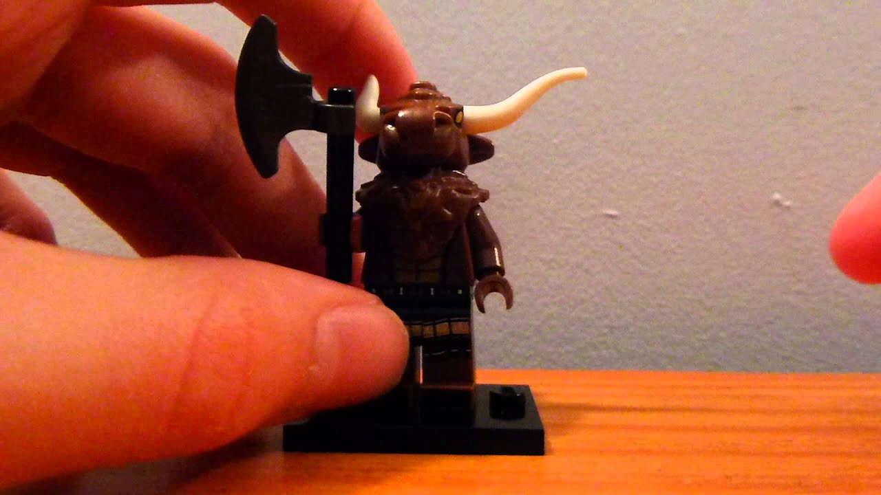 Lego Minifigures Series Review - Minotaur - YouTube