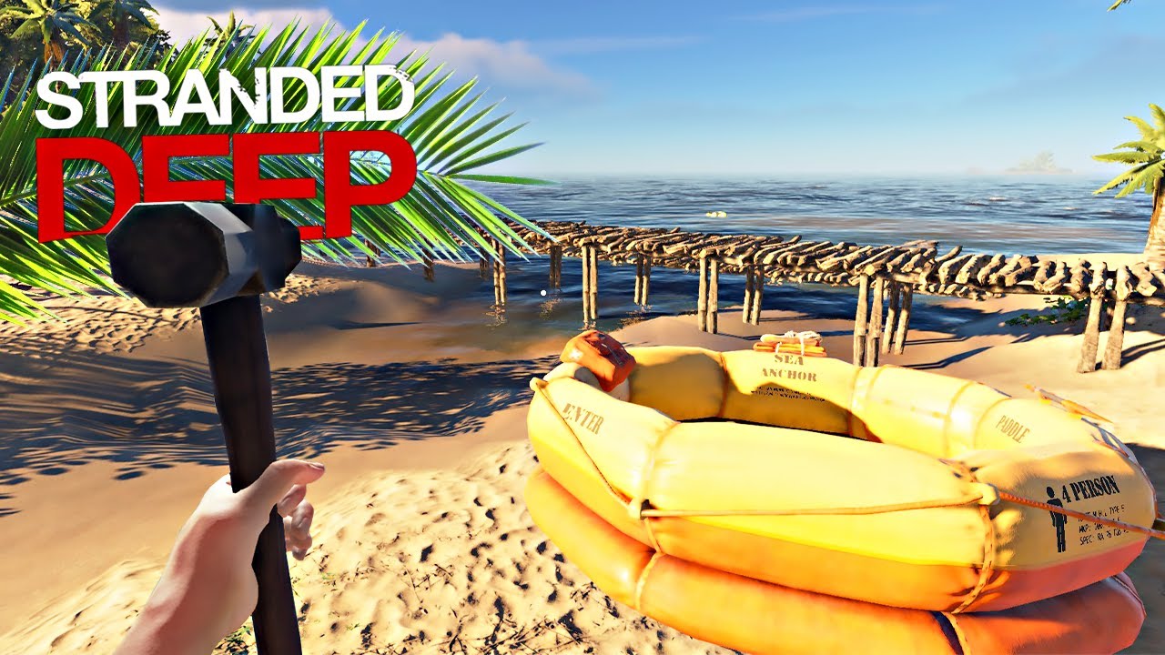 STRANDED DEEP 03 | CONSTRUINDO NA NOVA ILHA - YouTube
