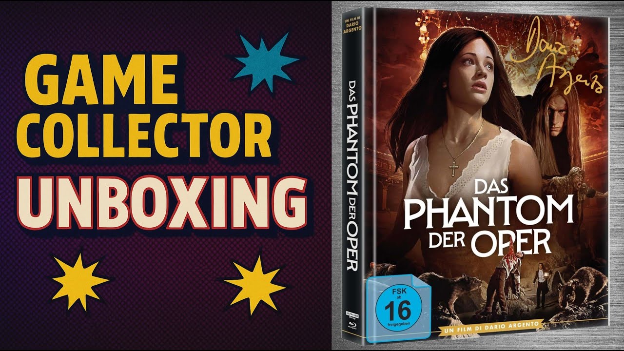 Dario Argento Das Phantom der Oper 4K Mediabook (4K-UHDs+2 Blu-rays ...
