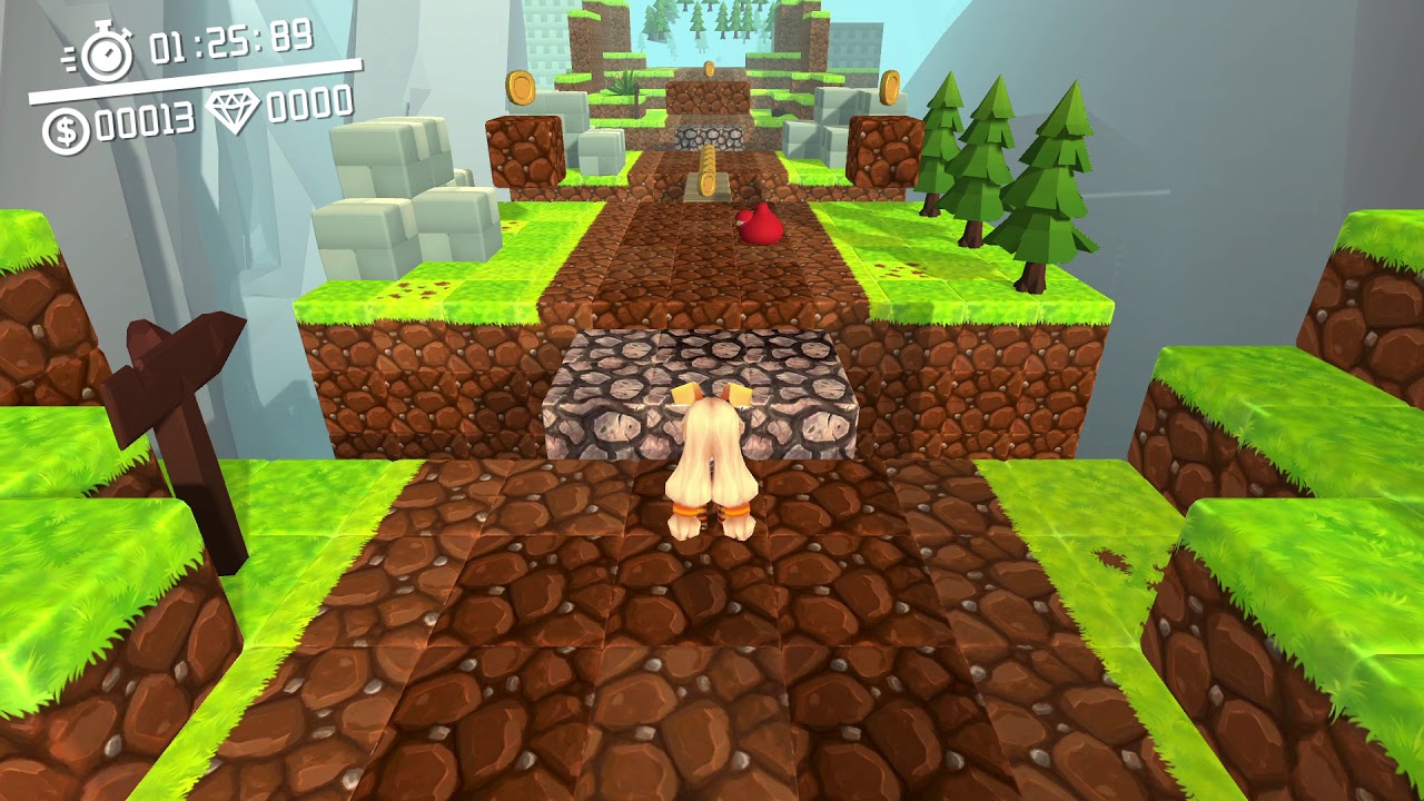 Unity Chan And Cube World!! Gameplay - Demo Version. - YouTube