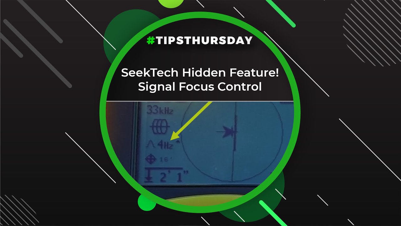 SeekTech Hidden Feature! Signal Focus Control - YouTube