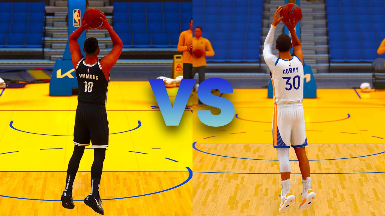 Can Steph Curry Hit a Half Court Shot, Before Ben Simmons Hits a 3 ...