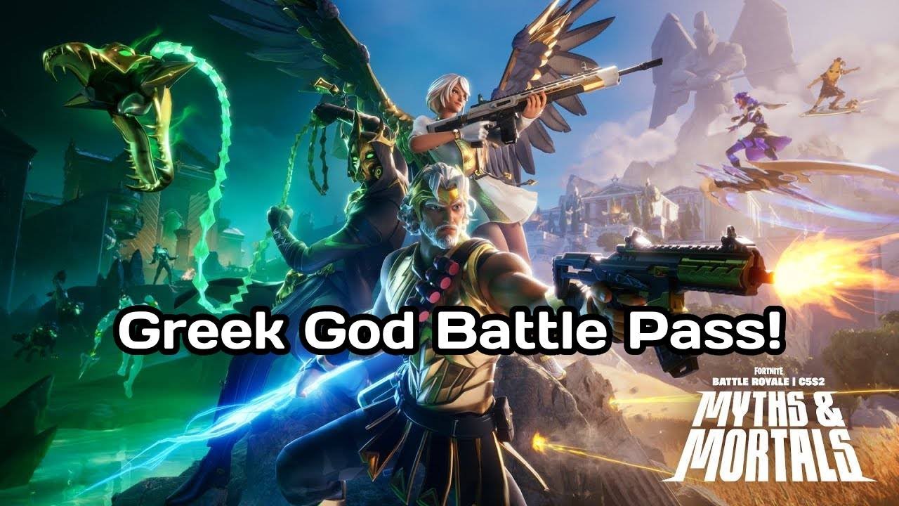 NEW Greek Mythology Battle Pass in Fortnite! - YouTube