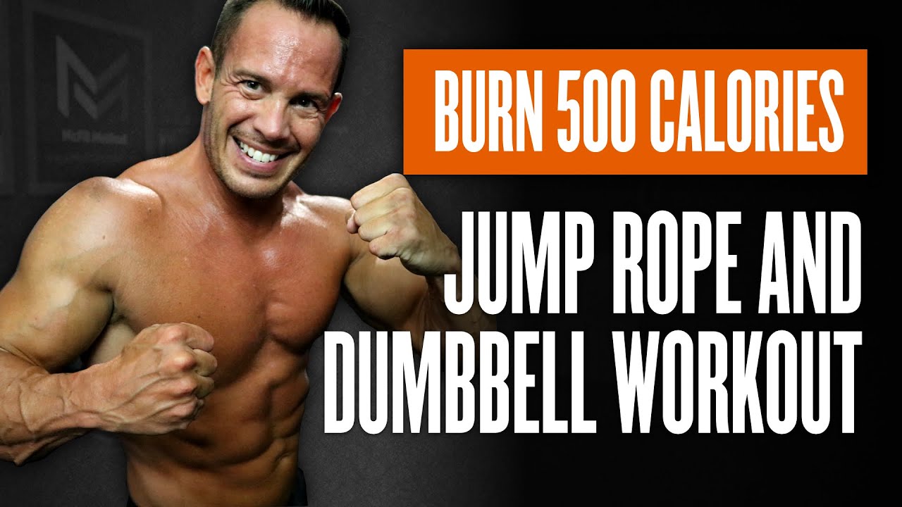 Burn Up To 500 Calories Jump Rope And Dumbbell Workout YouTube burn-up-to-500-calories-jump-rope-and-dumbbell-workout-youtube