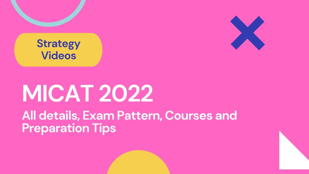 MICAT 2022 | All details, Exam Pattern, Courses & Preparation Tips ...