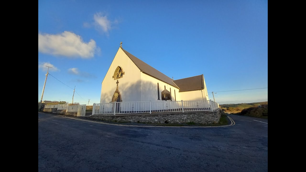 Exterior of Holy Rosary Church in Doolin in County Clare - YouTube