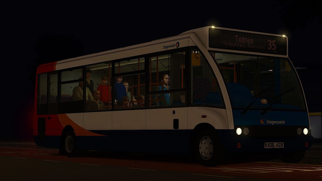 OMSI 2 - V3D Digibus Mirage (Optare Solo) - A 35 Gone Wrong - YouTube