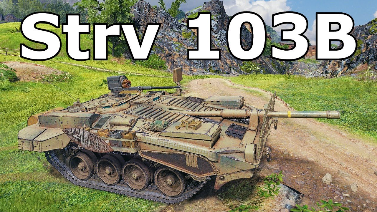 World of Tanks Strv 103B - 6 Kills 10,8K Damage - YouTube