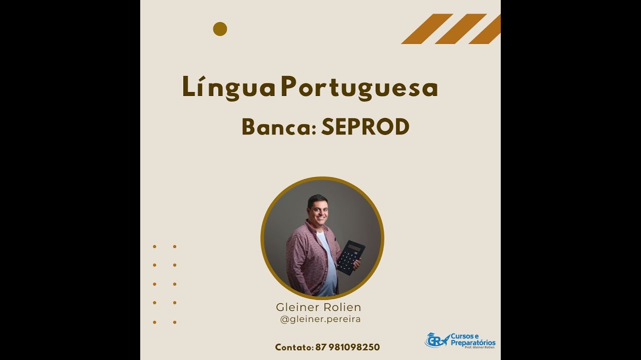 Aula revisão banca SEPROD - YouTube