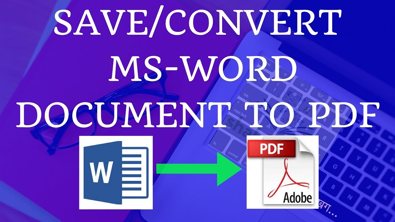 How To Save Convert Microsoft WORD Document To PDF PDF how-to-save-convert-microsoft-word-document-to-pdf-pdf
