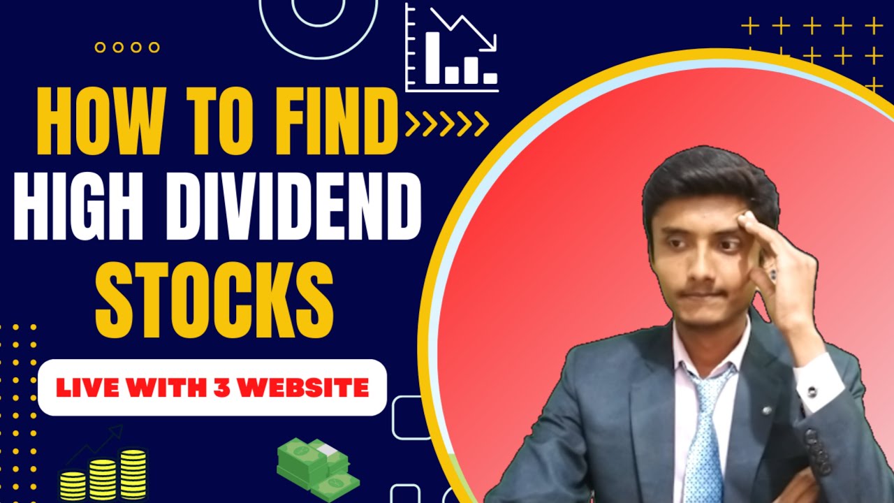 How to find High Dividend Paying Stocks। with strong fundamental। live ...