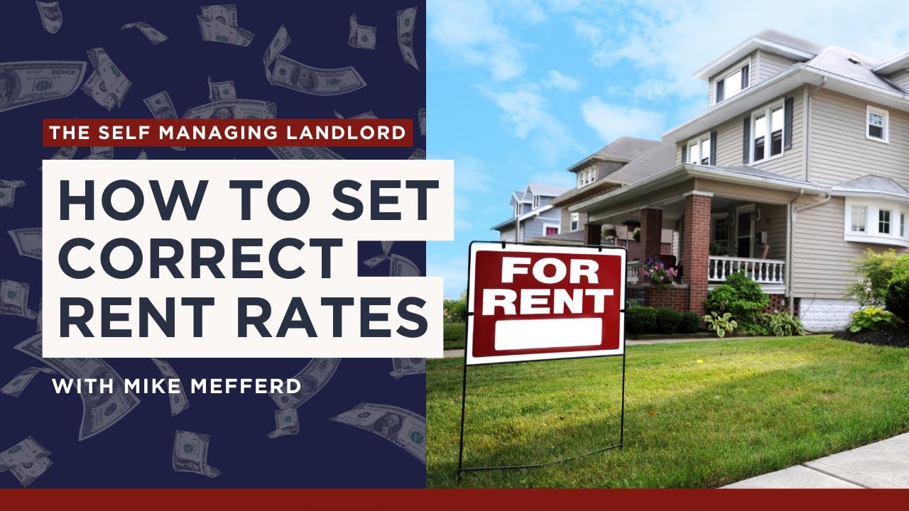 How To Set Correct Rent Rates - YouTube