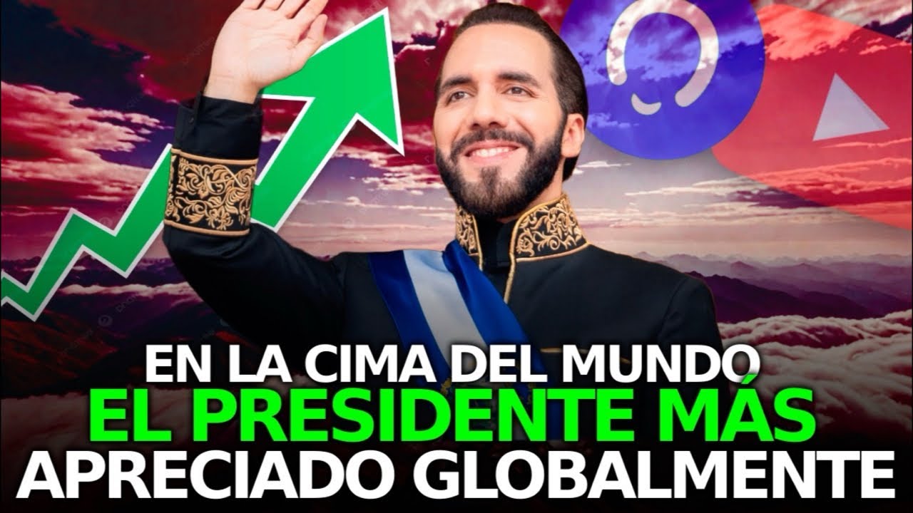¡El PRESIDENTE MÁS POPULAR del MUNDO! Bukele conquista corazones con su ...