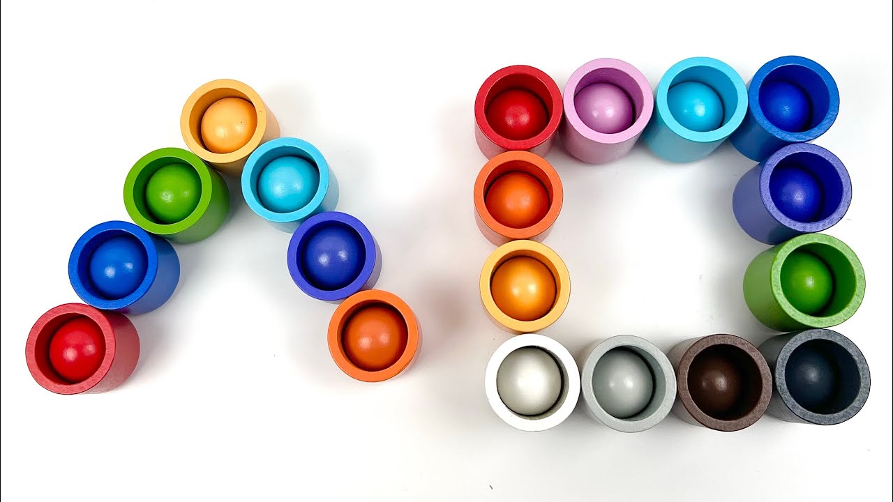 Color Sorting ASMR #asmr - YouTube