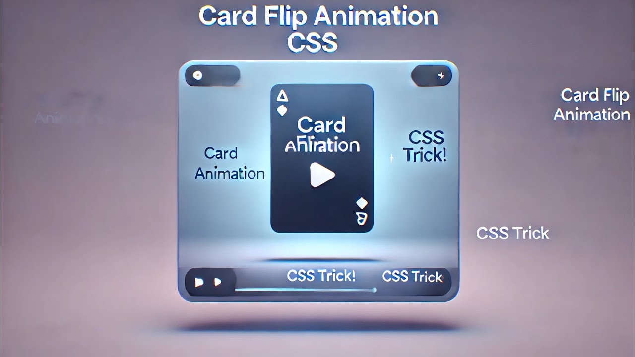 CSS Card Flip Animation – Make Your Website Look AWESOME! - YouTube