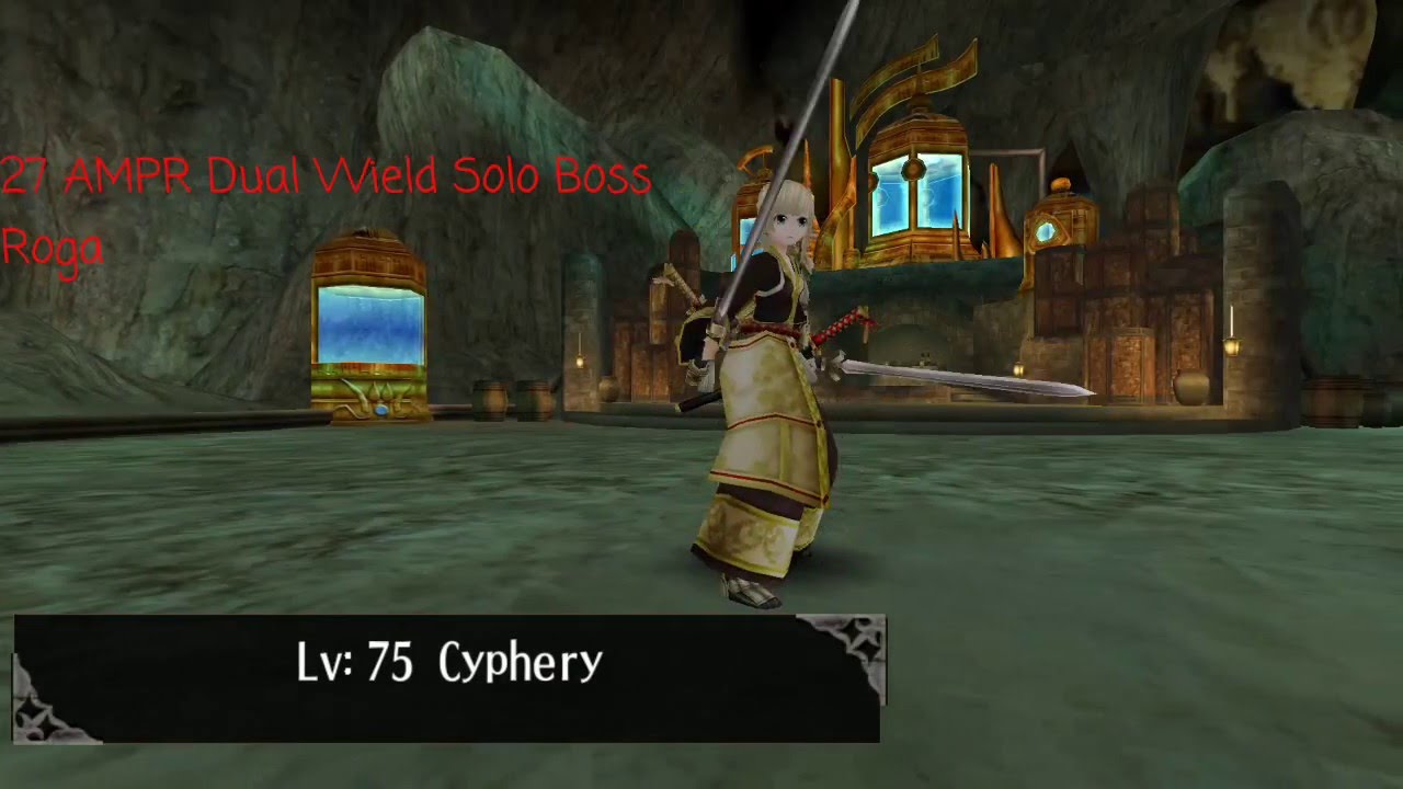 Toram Online: 27 AMPR Dual Wield Solo Adventures vs Boss Roga. - YouTube