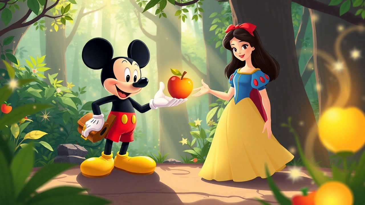 Mickey and Snow White’s Magical Forest Mission - YouTube
